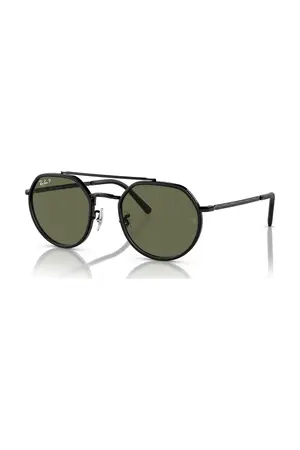 Ray-ban Irregular Frame Sunglasses Green