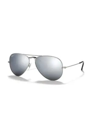 Ray-ban Aviator Mirror Sunglasses - Grey