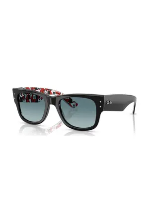 Ray-ban Mega Wayfarer Disney Mickey Mouse Deconstructed Sunglasses - Black
