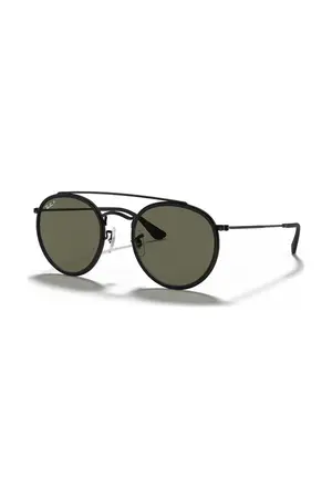 Ray-ban Round Double Bridge Sunglasses - Green