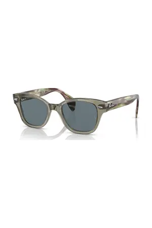 Ray-ban Square Sunglasses - Blue