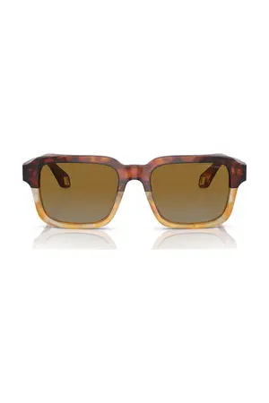 Giorgio Armani Rectangle Sunglasses - Yellow