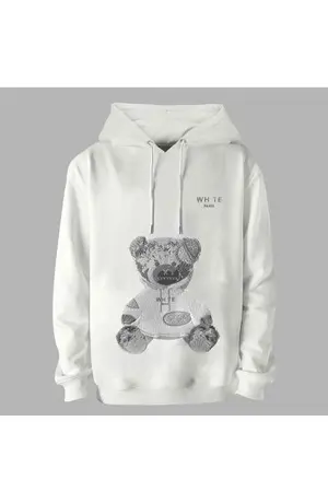 BLVCK PARIS Evil Twin Teddy Bear Hoodie