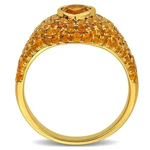 JULIANNA B. Heart Cluster Cocktail Ring