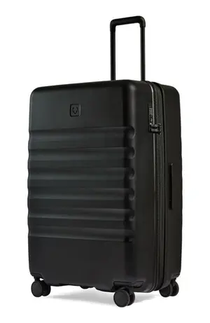 ANTLER Icon Stripe Suitcase - Black