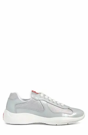Prada America's Cup Sneaker - Perla/ Argento