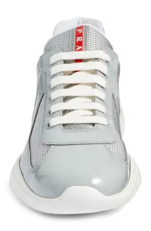 Prada America's Cup Sneaker - Perla/ Argento