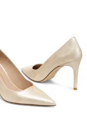 STUART WEITZMAN Power 85 Pump - Linen