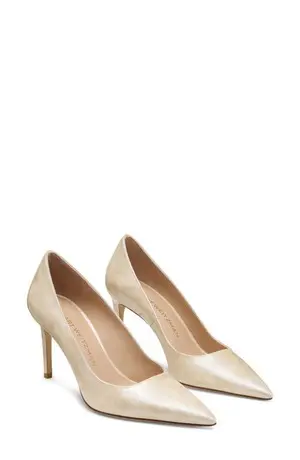 STUART WEITZMAN Power 85 Pump - Linen
