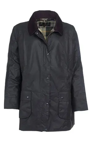 Barbour Beadnell Water Resistant Waxed Cotton Jacket