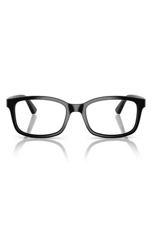 VOGUE 48mm Pillow Eyeglasses - Black