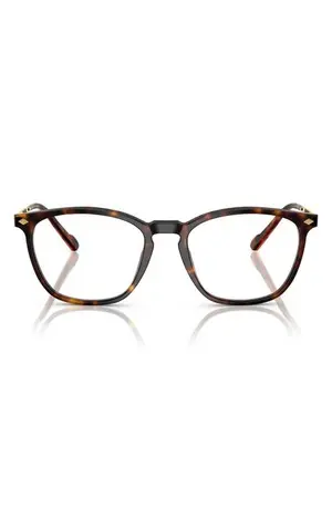 VOGUE 53mm Pillow Optical Glasses - Dark Havana