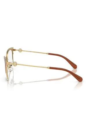 Tory Burch 54mm Cat Eye Optical Glasses