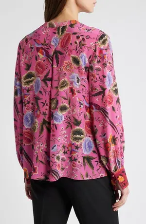 Kobi Halperin Fionna Floral Silk Shirt