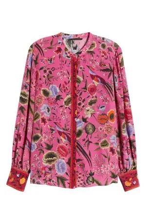 Kobi Halperin Fionna Floral Silk Shirt