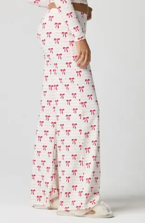 FLORENCE BY MILLS Rib Print Pants - Tied Up