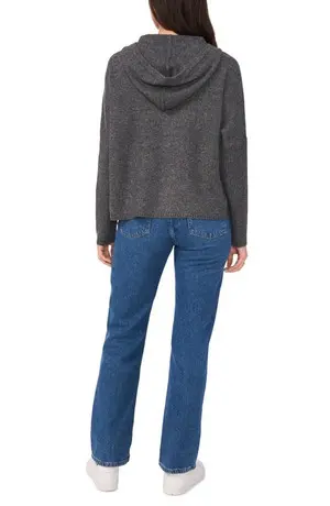 Vince Camuto Hooded Zip-up Sweater