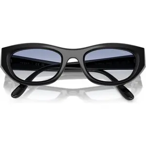 VOGUE VOGUE 51mm Cat Eye Sunglasses Black Blue