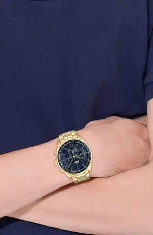 Lacoste Boston Chronograph Bracelet Watch - Navy