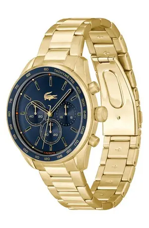 Lacoste Boston Chronograph Bracelet Watch - Navy