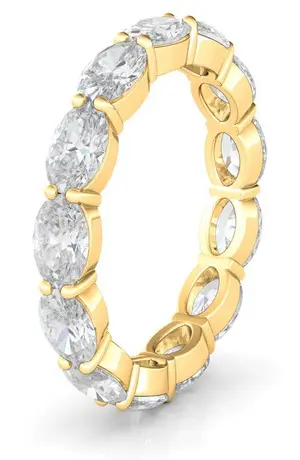 HAUTECARAT 18k Gold Lab Grown Diamond Eternity Ring - 2.73 Ctw Yellow Gold