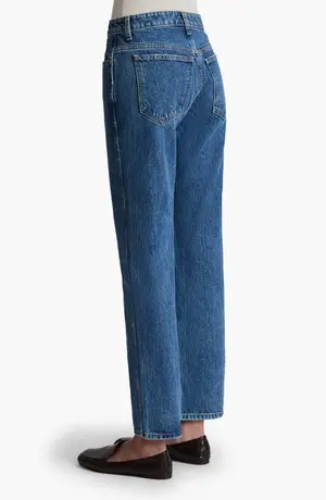 Khaite Abigail Ankle Straight-leg Jeans