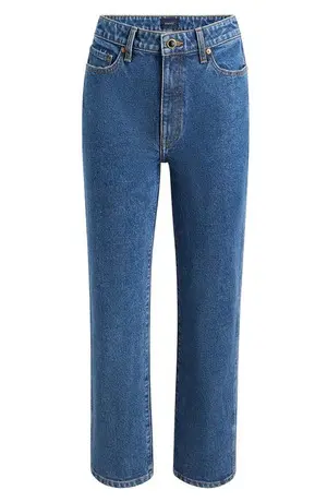 Khaite Abigail Ankle Straight-leg Jeans
