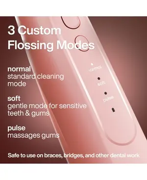 AQUASONIC Icon Electric Water Flosser - Pink