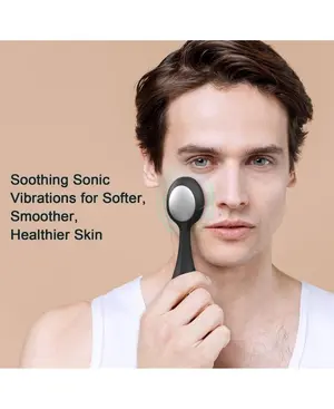 Perry Ellis Sonic Facial Cleansing Massager - Black