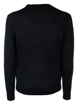 Armani Exchange Crew-neck Sweater - Black