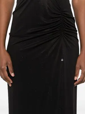 NISSA Corset-style Sleeveless Maxi Dress