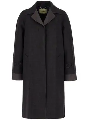 Fendi Concealed Fastening Coat