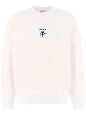 COUNTY OF MILAN Poster Eye Print Sweatshirt