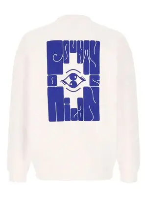 COUNTY OF MILAN Poster Eye Print Sweatshirt