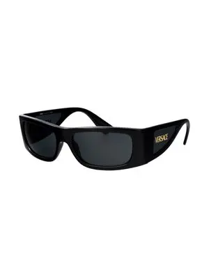 Versace Logo-lettering Sunglasses
