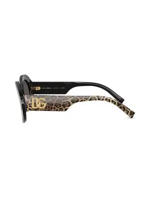 Dolce & Gabbana Leopard-print Sunglasses