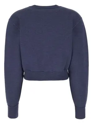 Chloé Embroidered-logo Jumper - Blue
