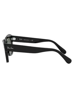 Ray-ban State Street Square-frame Sunglasses - Black