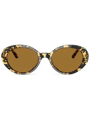 Oliver Spencer Lumar Sunglasses - Brown