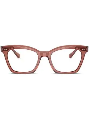 Oliver Spencer Lelia Eyeglasses - Red
