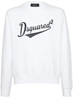 Dsquared2 Cotton Sweatshirt - White