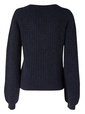 BALLANTYNE Cable-knit Jumper - Blue