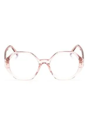 TOM FORD Geometric-frame Glasses - Pink