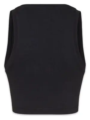 Dsquared2 Icon Logo Cropped Tank Top - Black