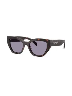 Prada Tortoiseshell-effect Cat-eye Sunglasses - Brown
