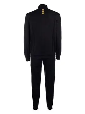EA7 Cotton Core Identity Tracksuit - Black