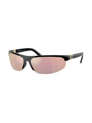 Miu Miu Oversize-frame Sunglasses - Black