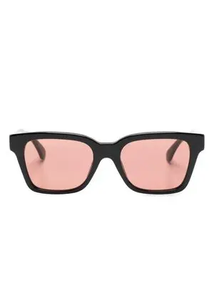 RETROSUPERFUTURE America Square Frame Sunglasses - Black
