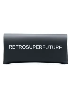 RETROSUPERFUTURE America Square Frame Sunglasses - Black