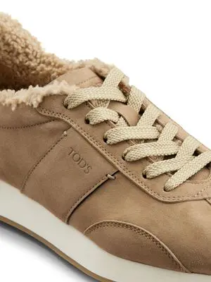 TOD'S Lace-up Sneakers - Brown